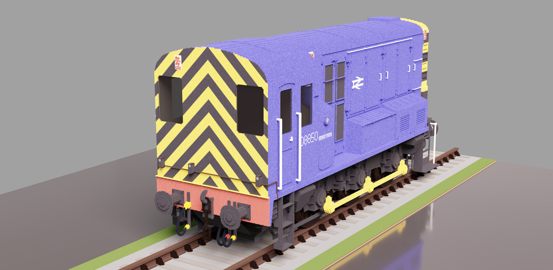 British Rail Class 08 Minecraft Map