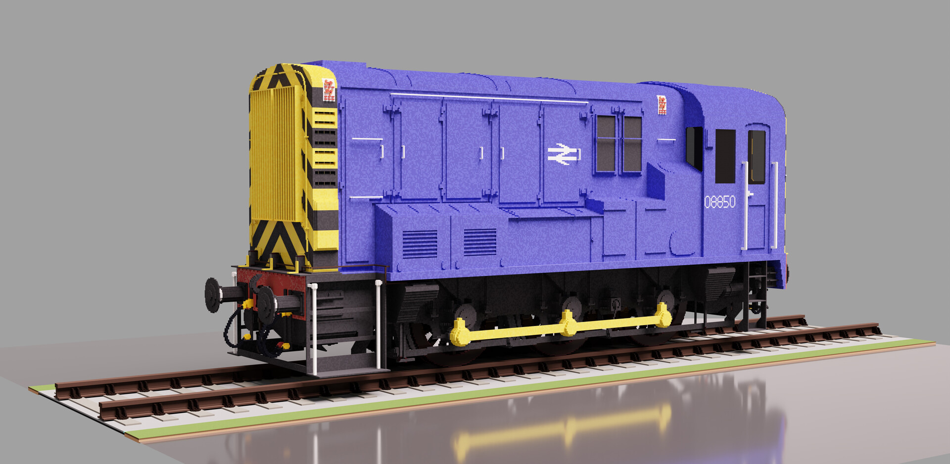 British Rail Class 08 Minecraft Map