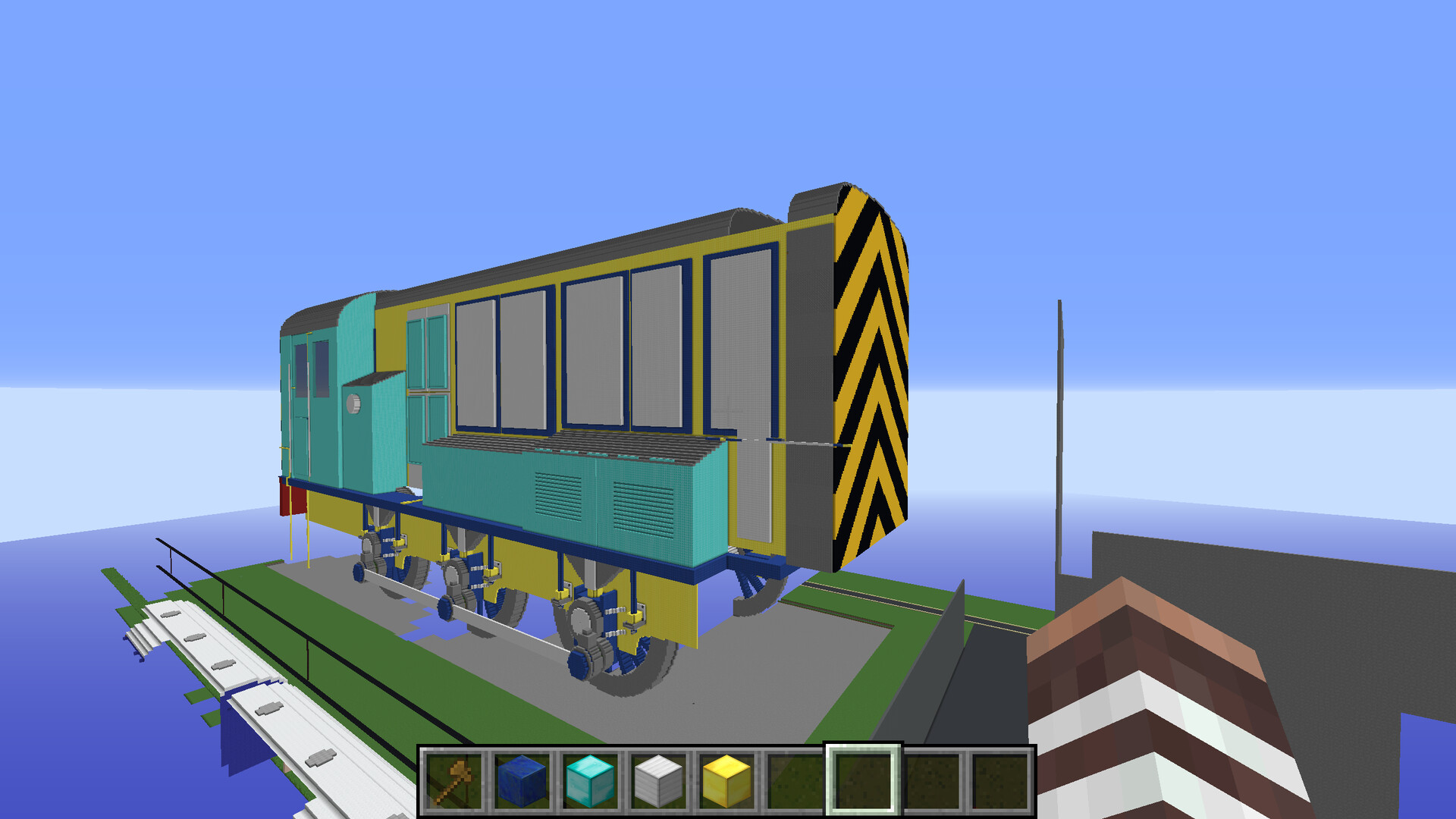 British Rail Class 08 Minecraft Map