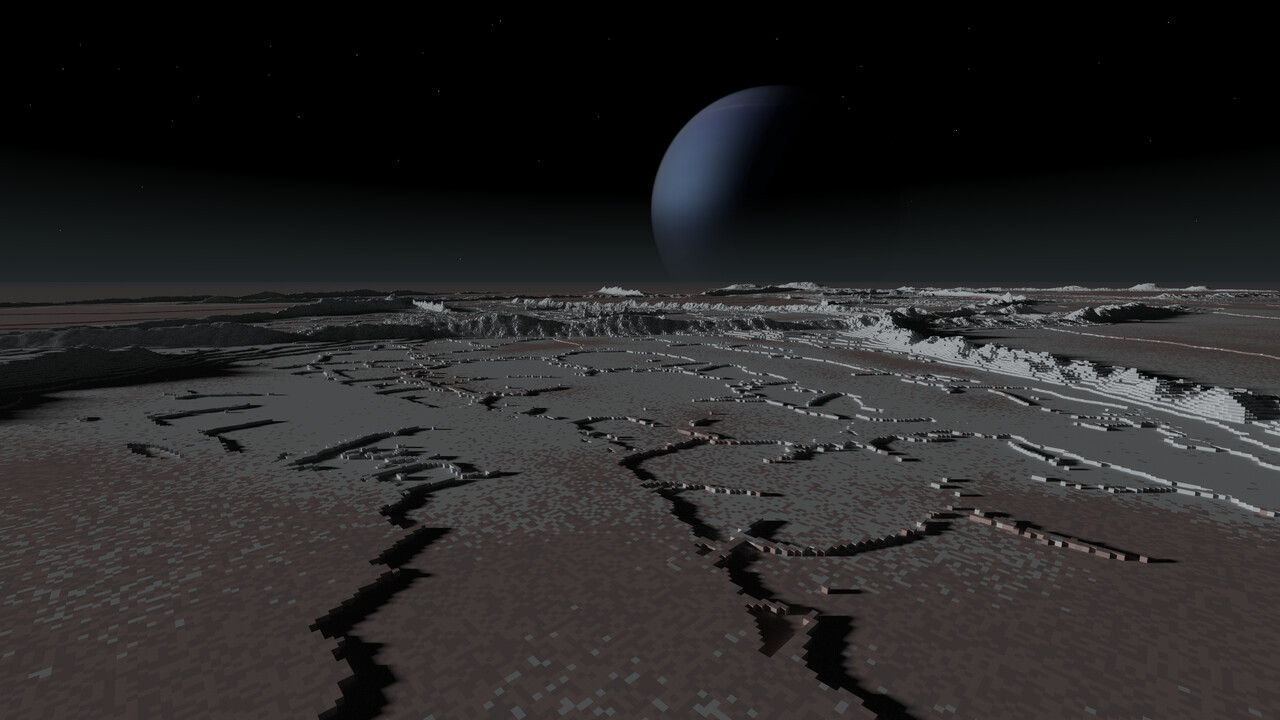 Triton, Moon Of Neptune Minecraft Map