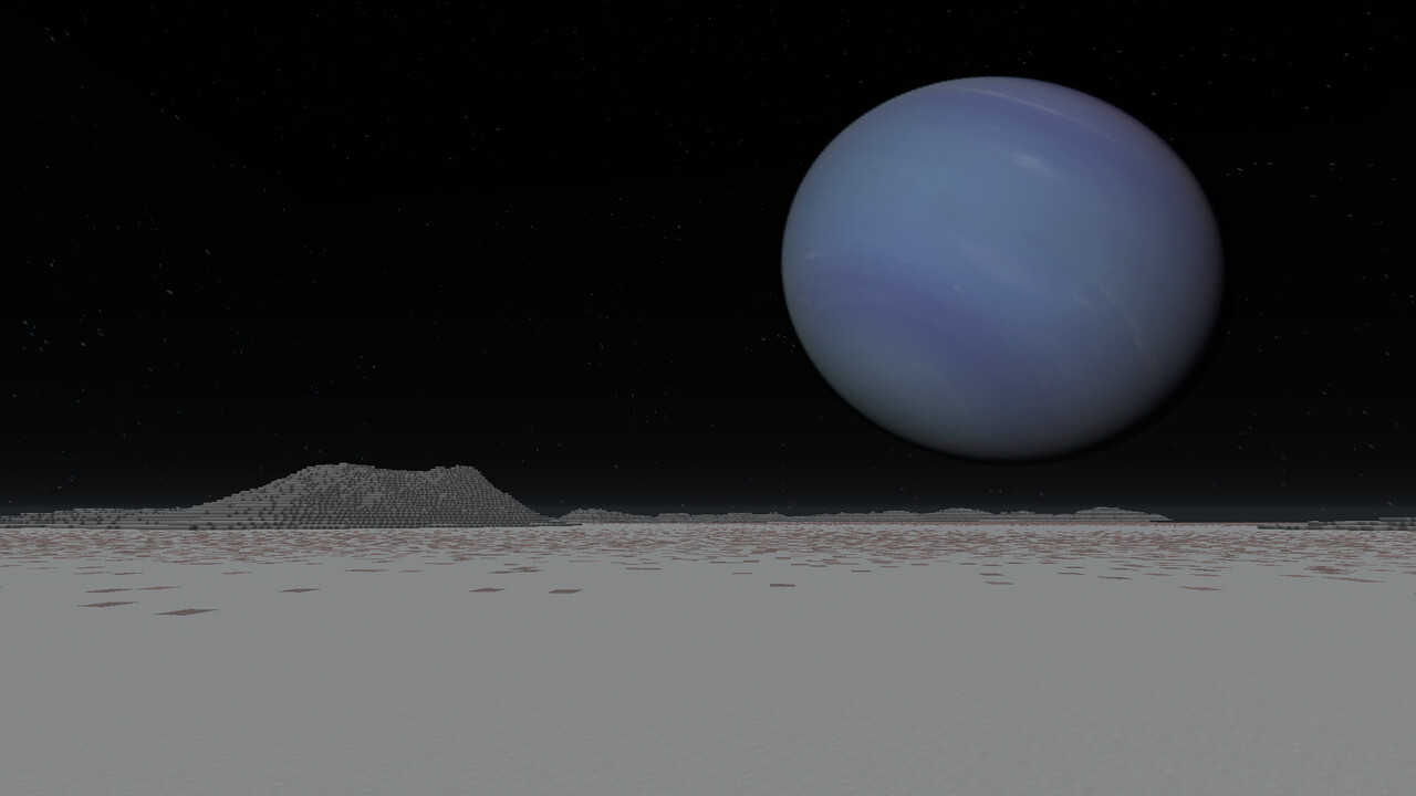 Triton, Moon Of Neptune Minecraft Map