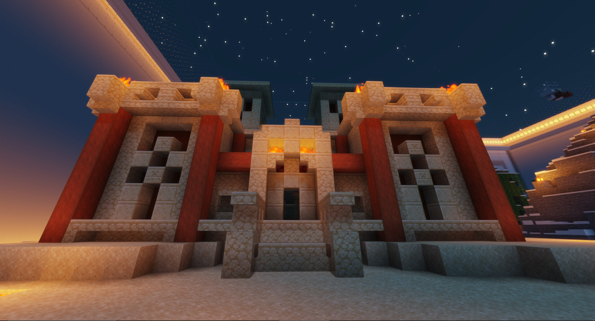 The new Desert Minecraft Map