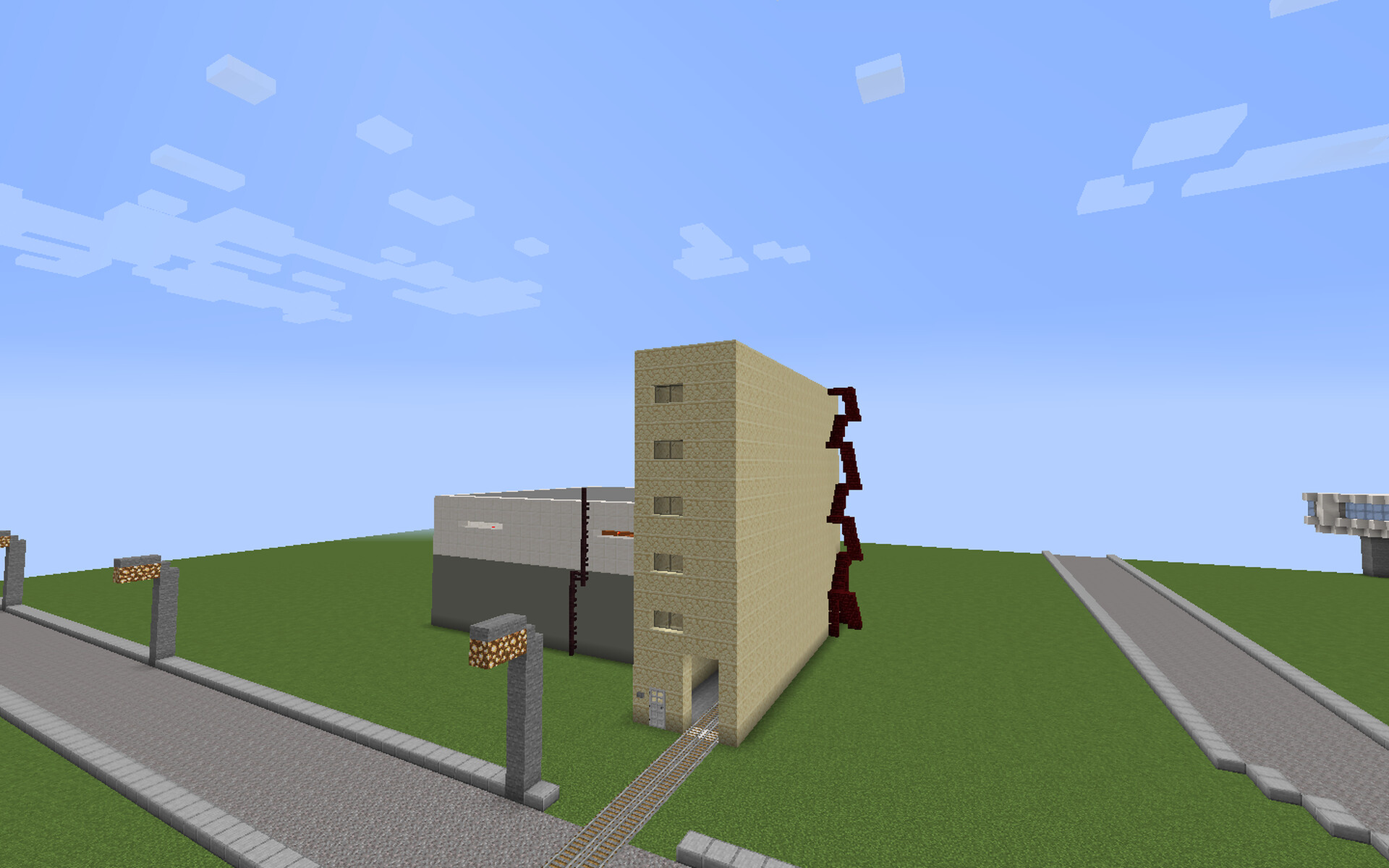 Chernobyl NPP before the accident version 1.14.4x Minecraft Map