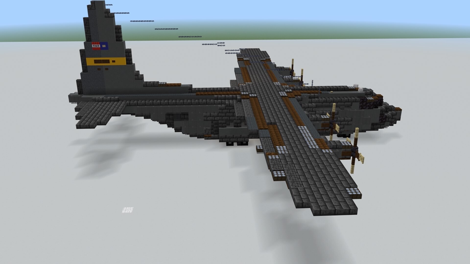 Lockheed AC-130 1.5:1 Minecraft Map