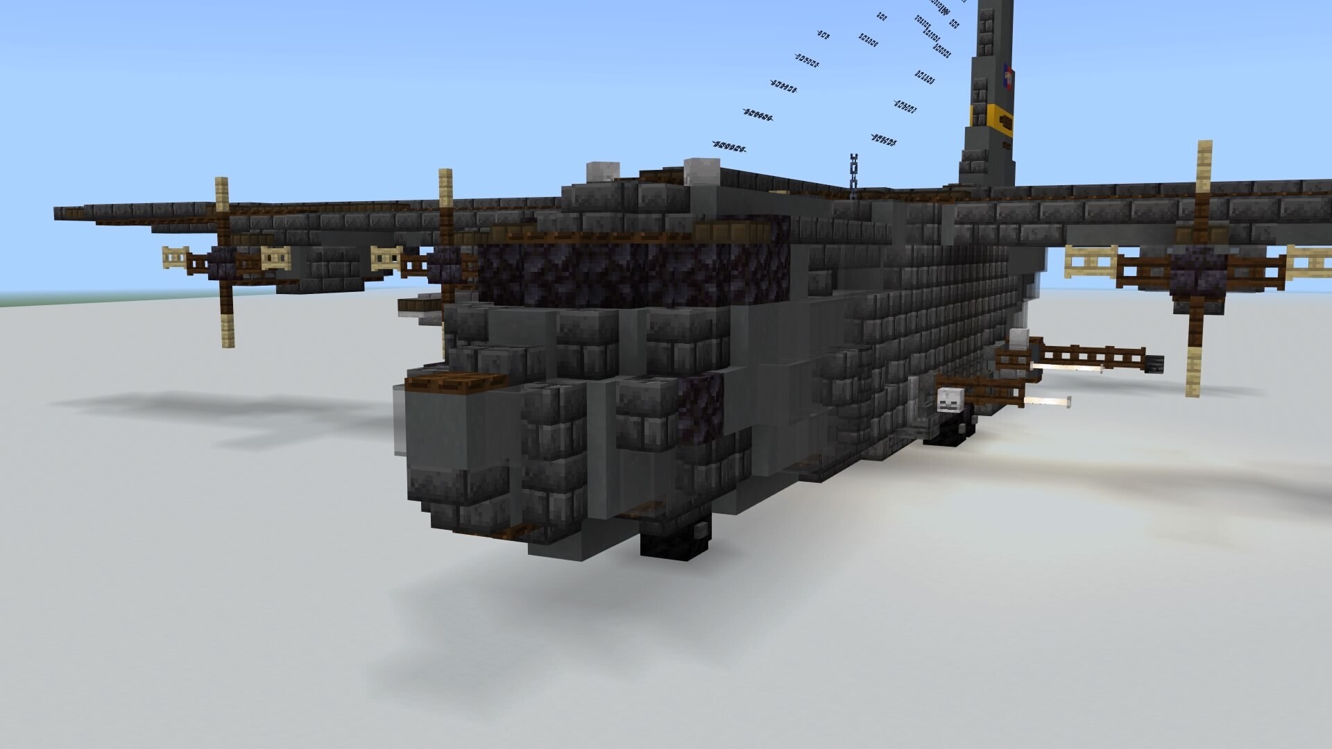 Lockheed AC-130 1.5:1 Minecraft Map
