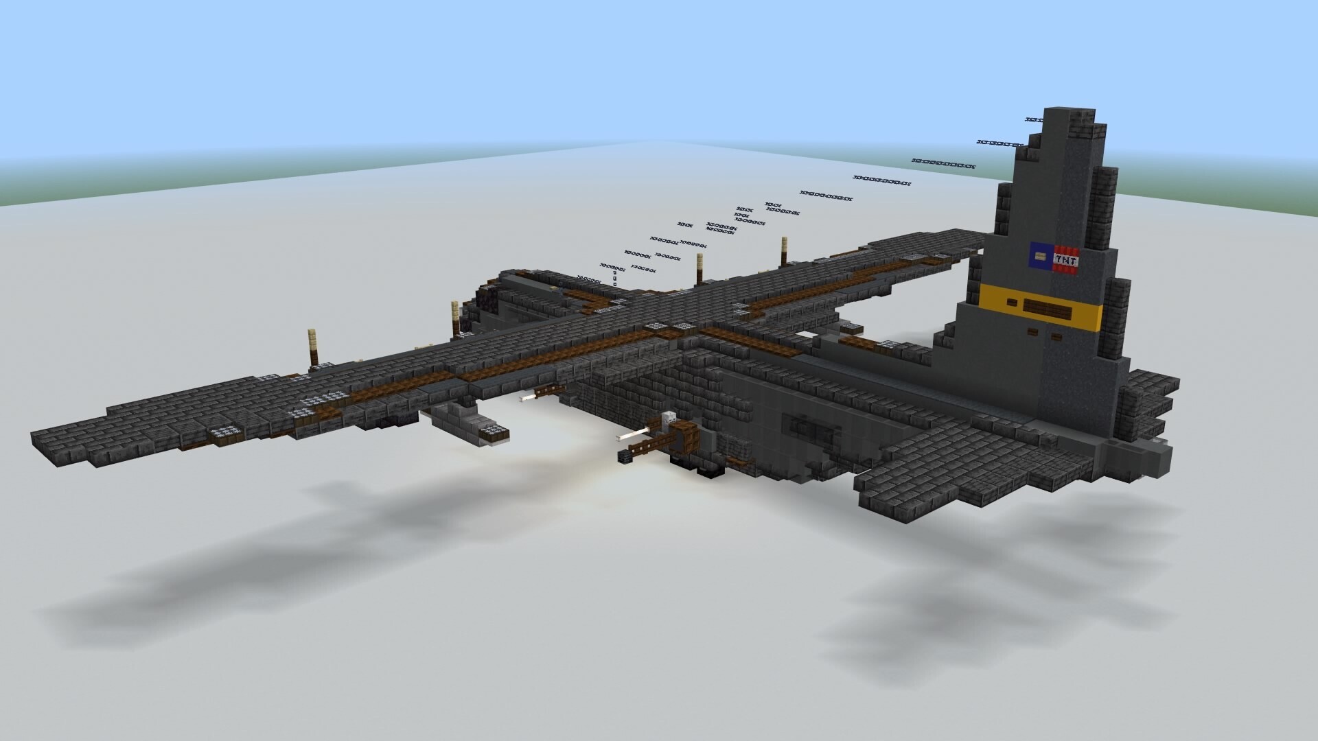 Lockheed AC-130 1.5:1 Minecraft Map