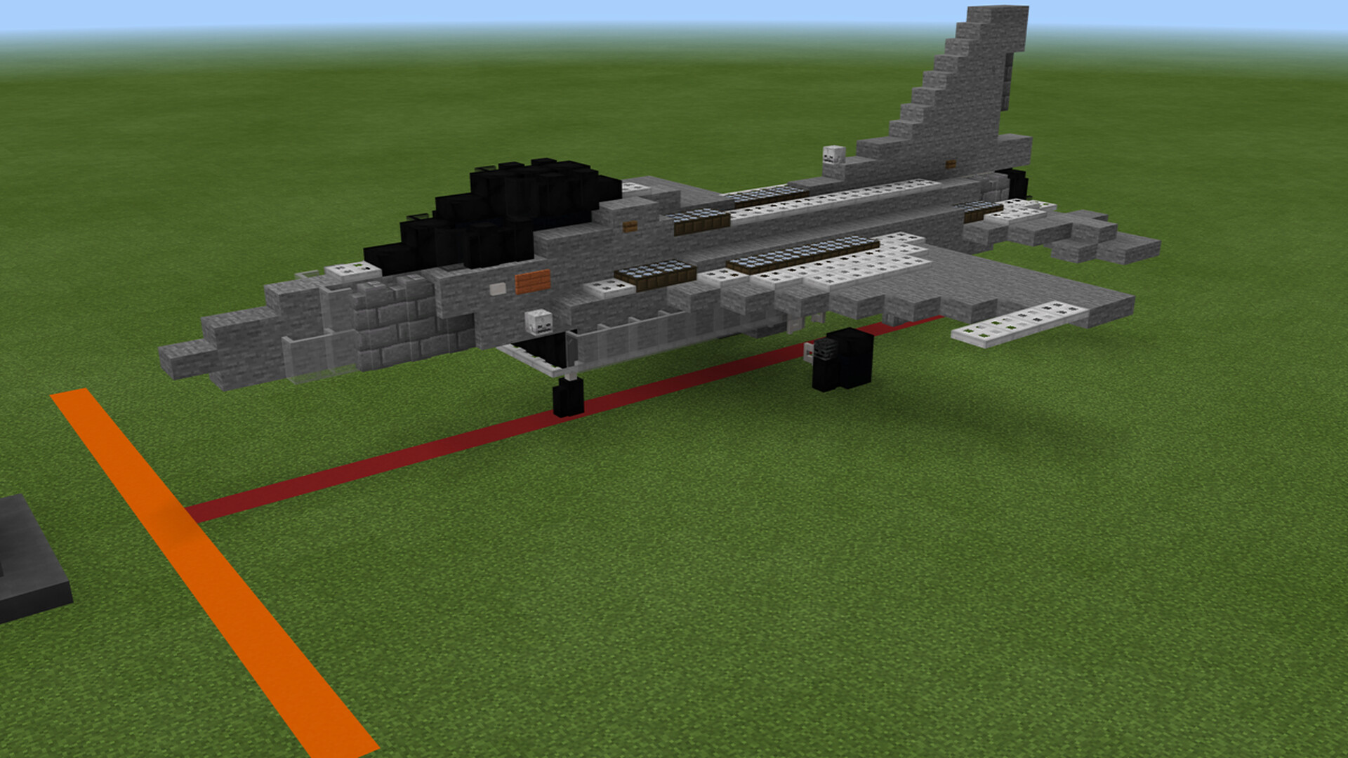 F-16C Minecraft Map