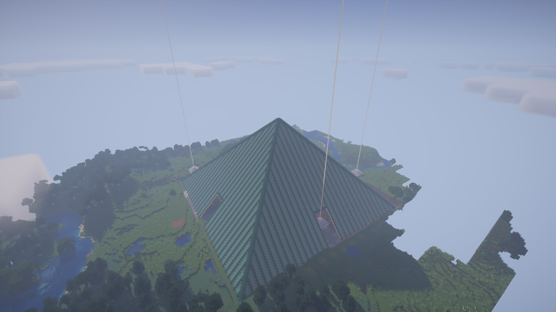 emerald pyramid Minecraft Map