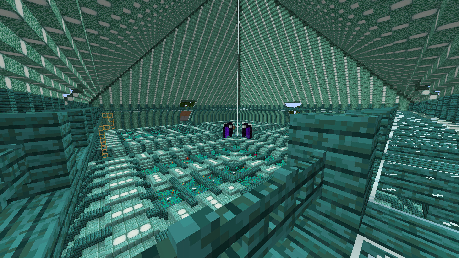 emerald pyramid Minecraft Map