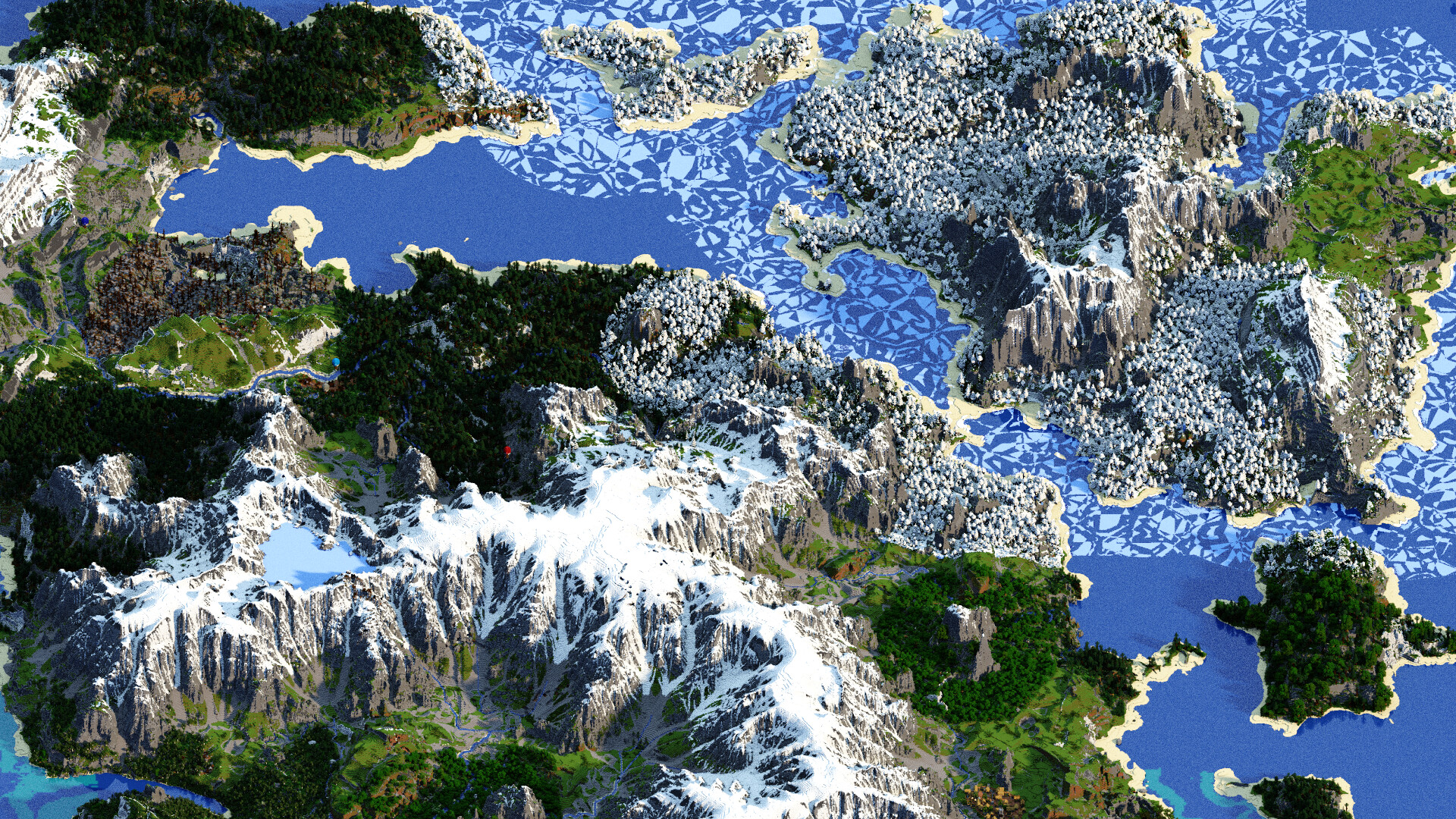 🌟 Nerotorm - Rivers, Cliffs and Mountains (Download, 4k, 1.18+,Java ...
