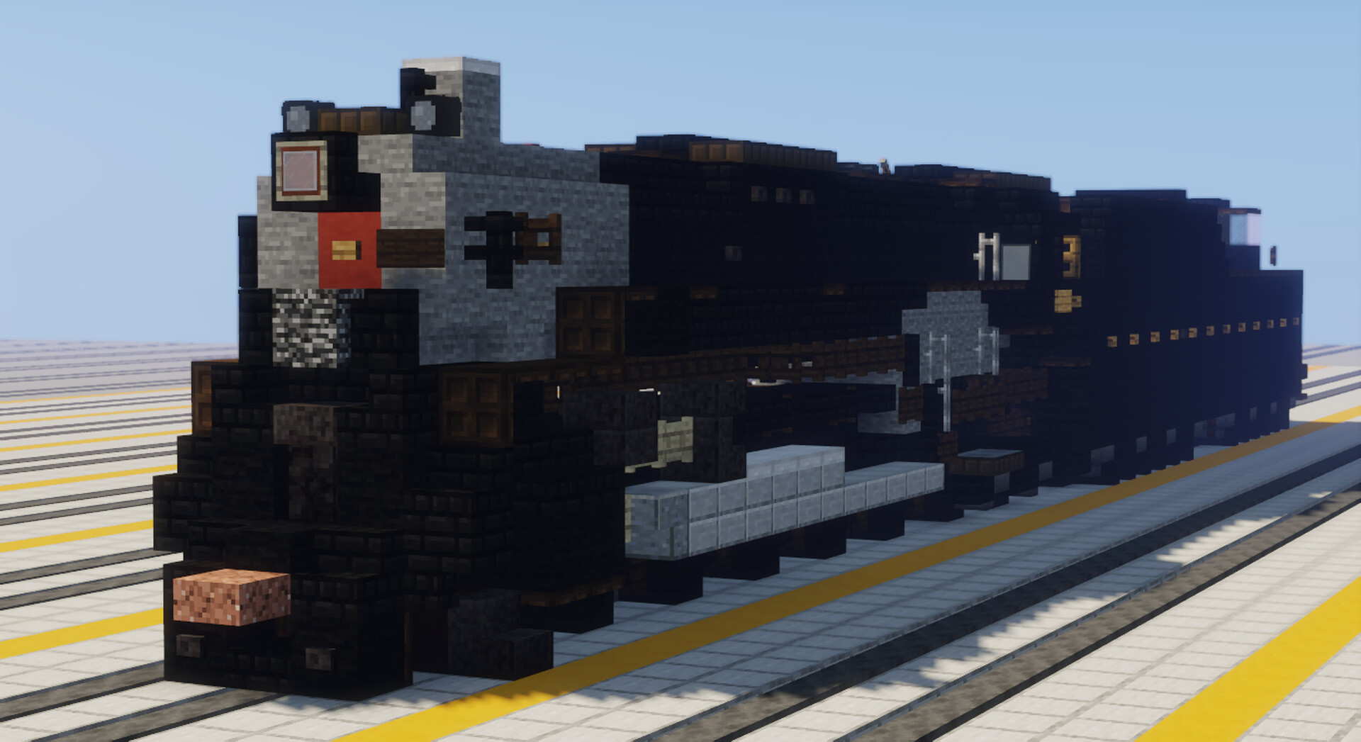 Pennsylvania Railroad 2-10-4 J1 Texas 1.5:1 Minecraft Map