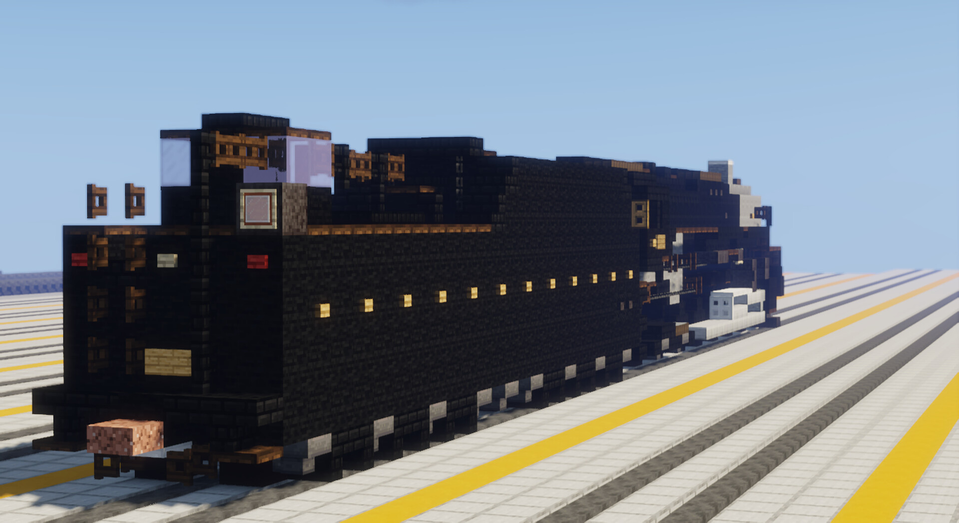 Pennsylvania Railroad 2-10-4 J1 Texas 1.5:1 Minecraft Map