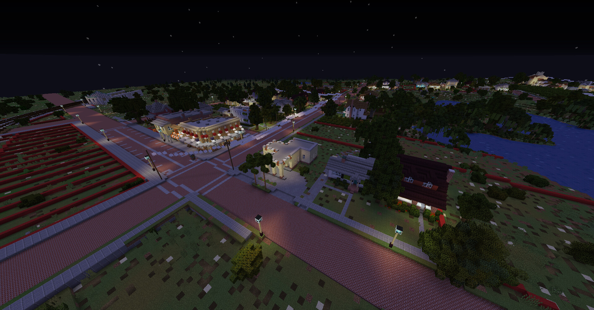 Lake Hatchineha - Small Florida Town Minecraft Map