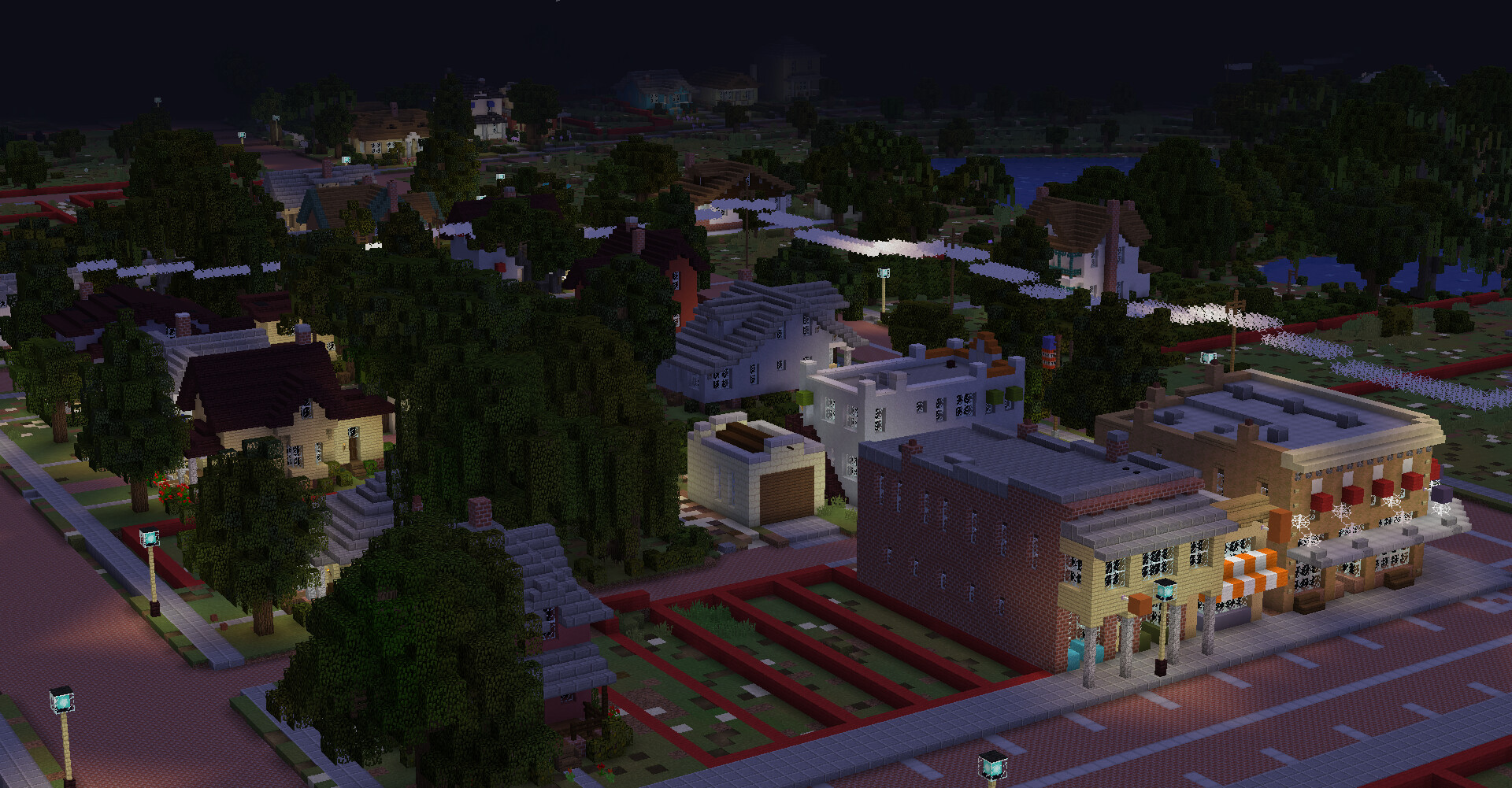 Lake Hatchineha - Small Florida Town Minecraft Map