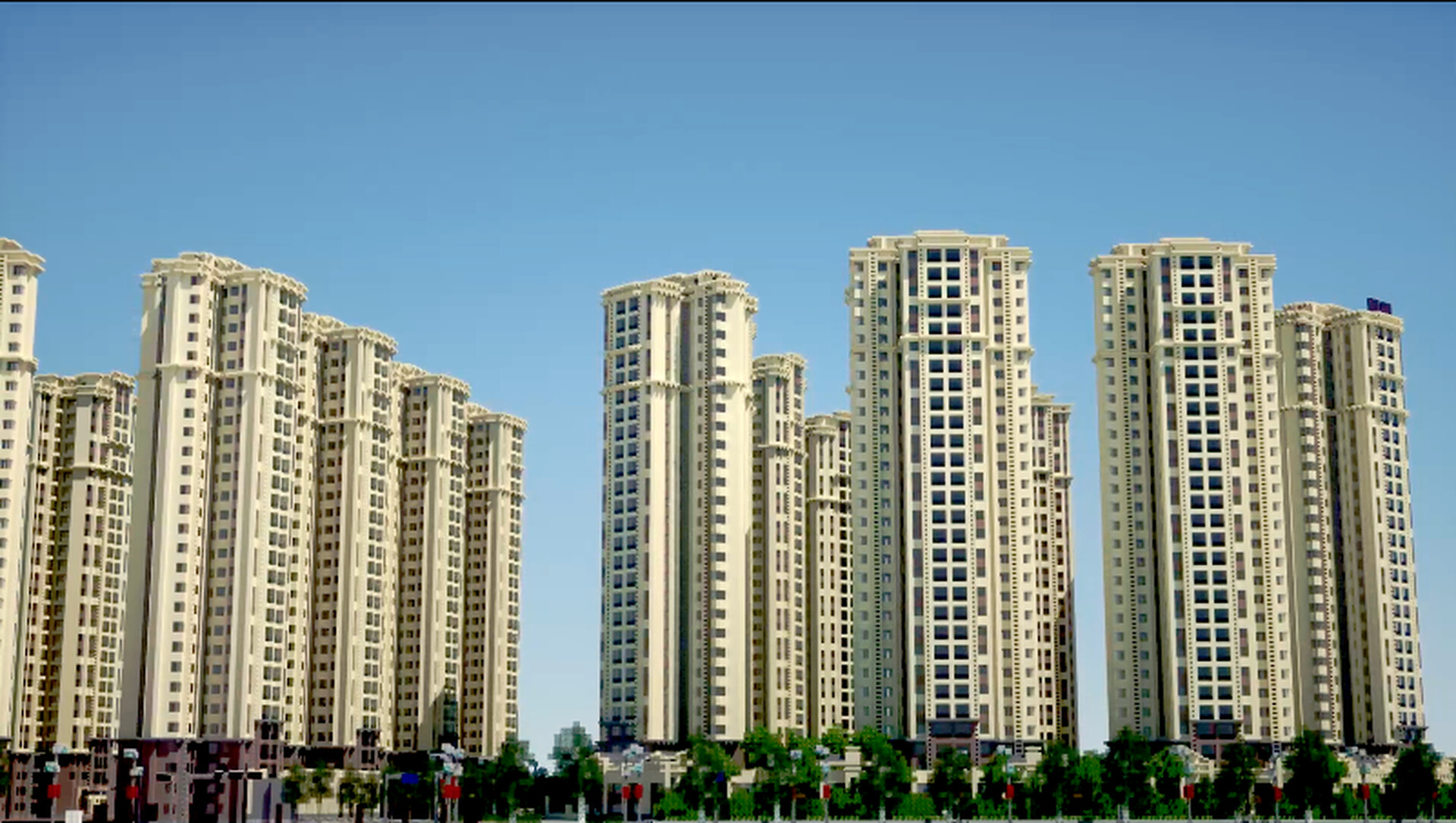 Residential quarters Minecraft Map