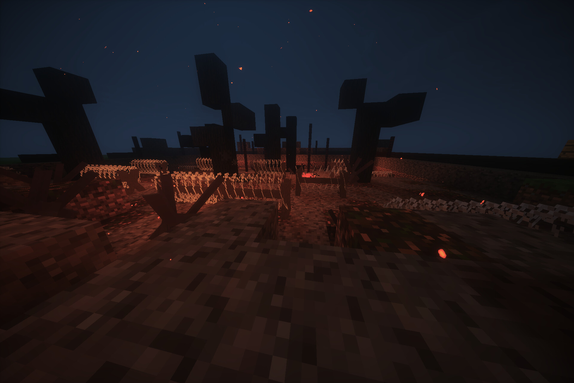 The Great War - Trench Dioramas Minecraft Map