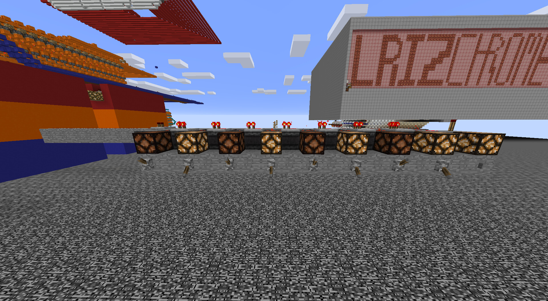 8-bit Serial Encoder, Decoder... IDK Minecraft Map