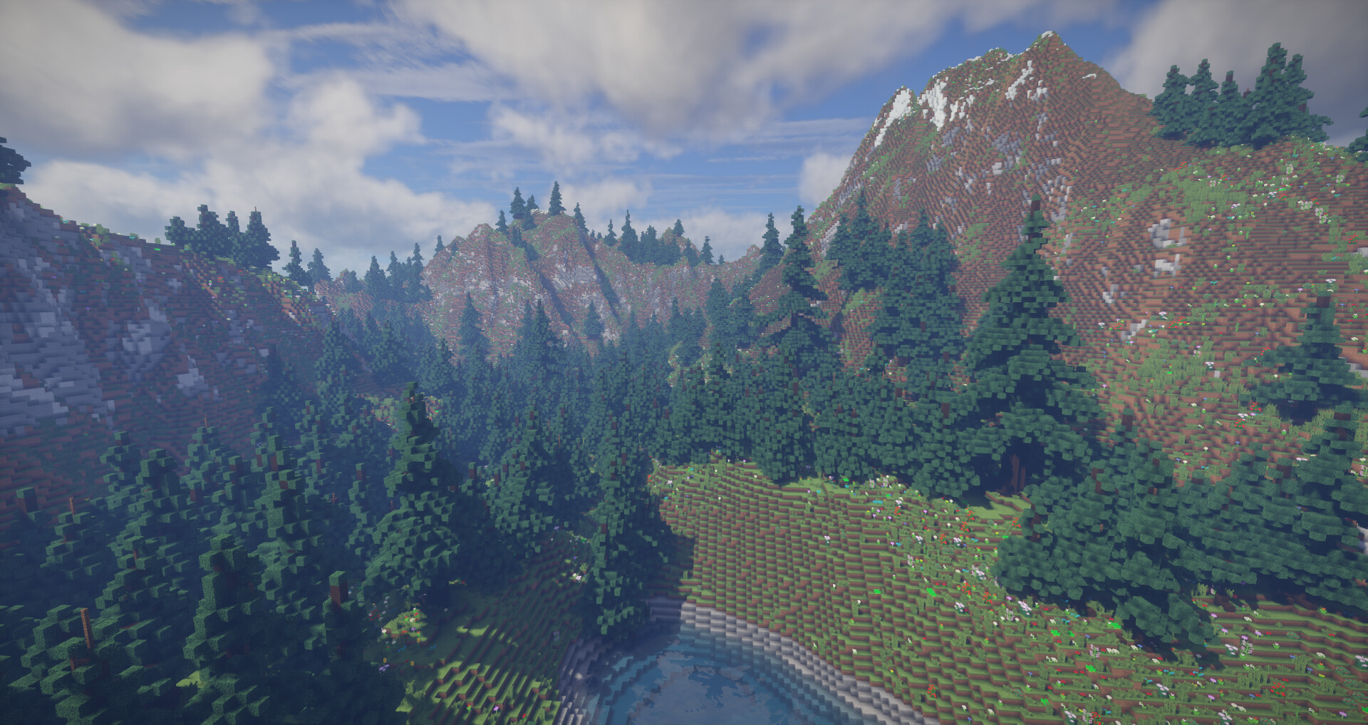 Jovika - A huge realistic european mountainous terrain Minecraft Map