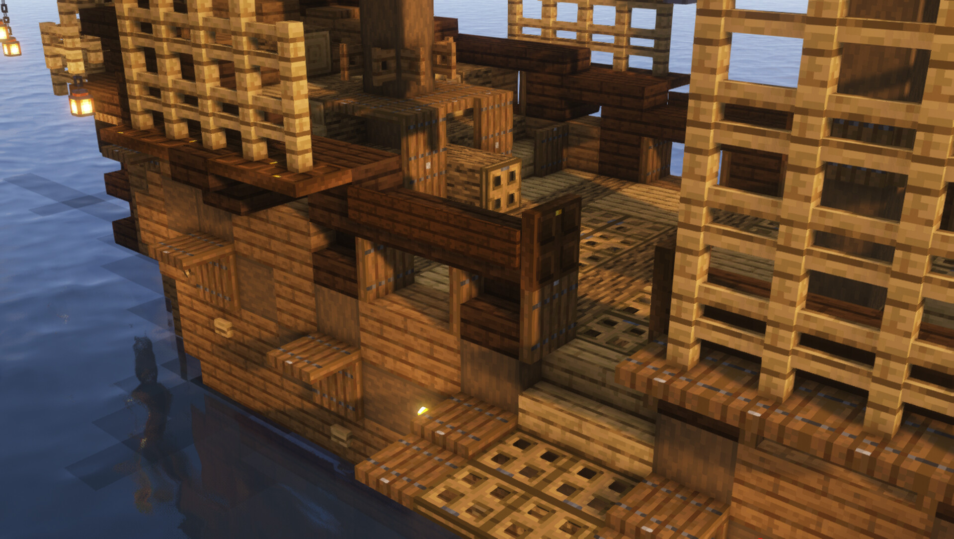 Large Survival Ship (LITEMATICA, 1.17.1) Minecraft Map