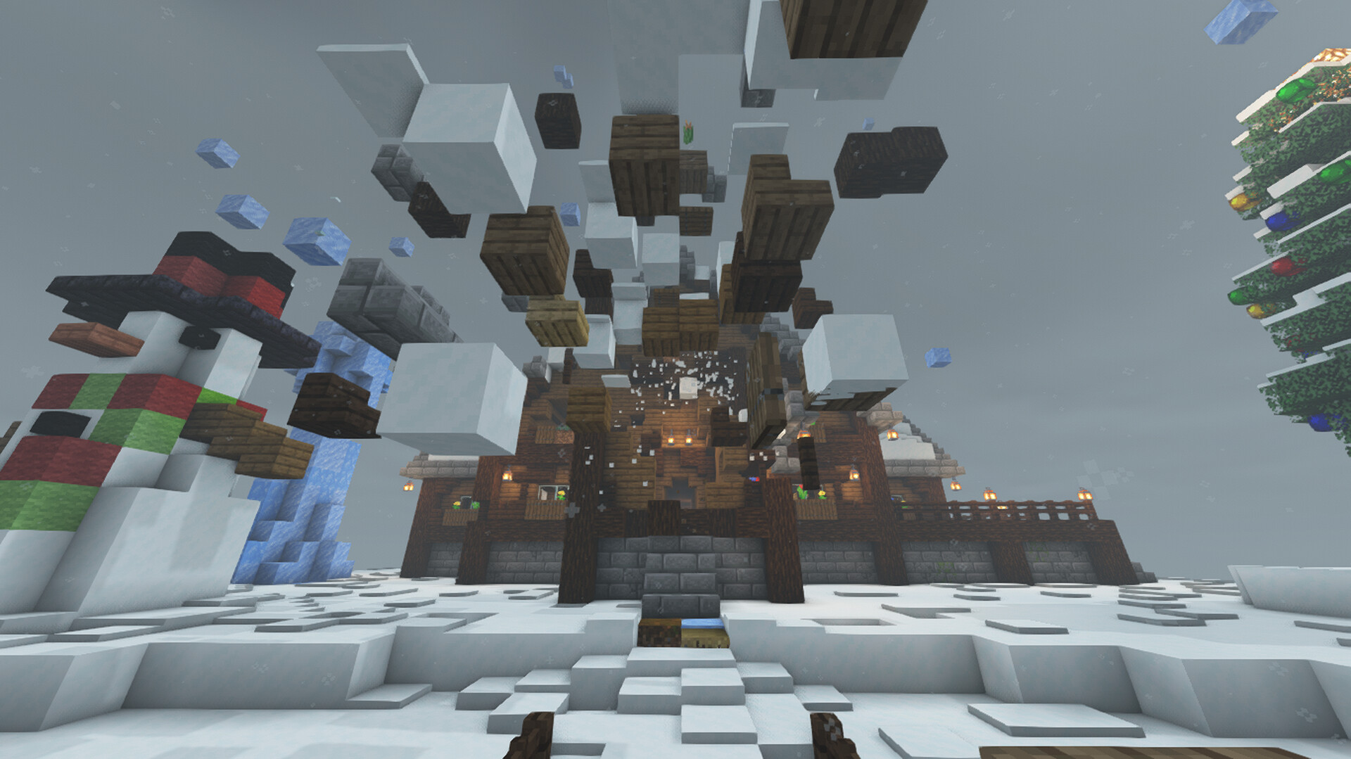 Christmas Map | Natural Disasters Survival Minecraft Map