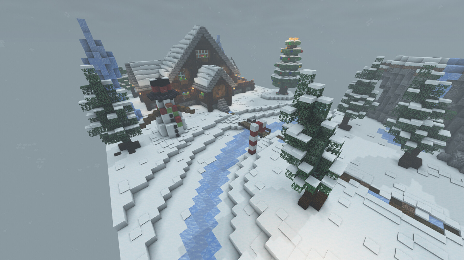 Christmas Map | Natural Disasters Survival Minecraft Map