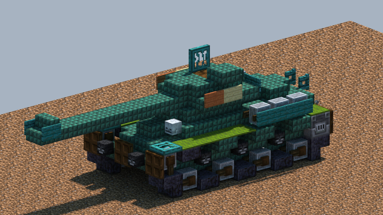 IS-2 Heavy tank [With Download] Minecraft Map