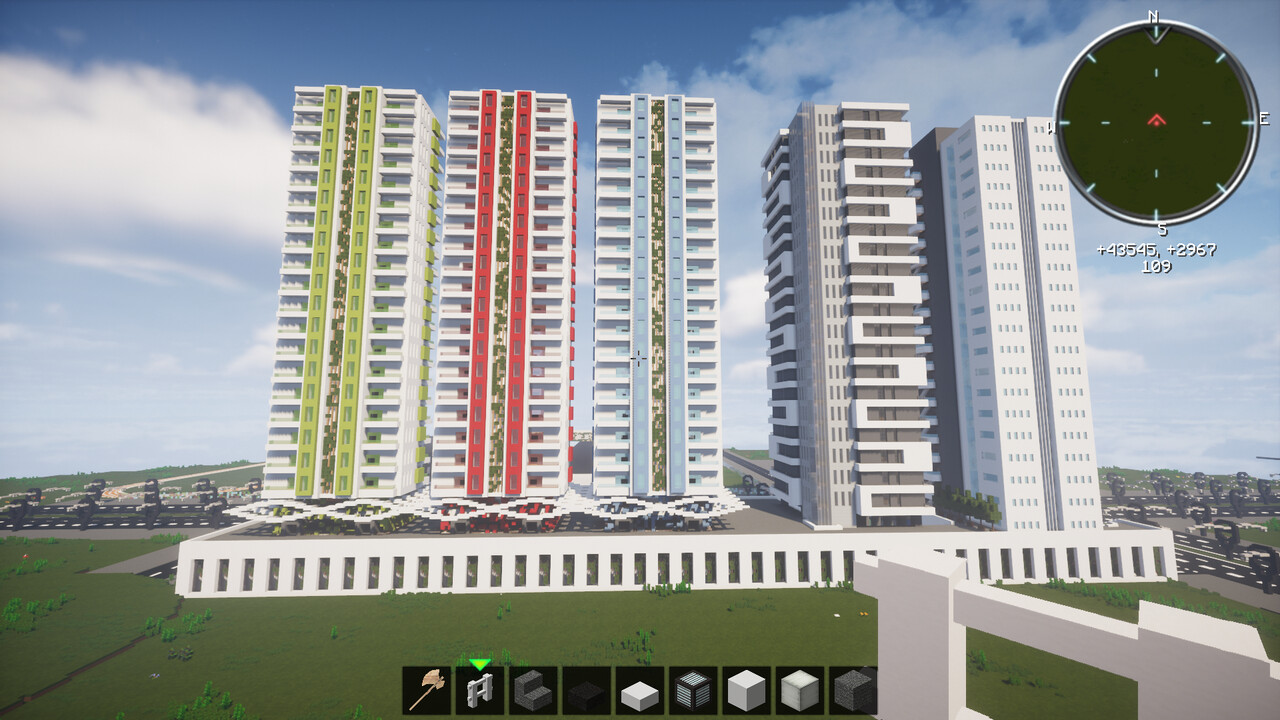 city project : building Minecraft Map