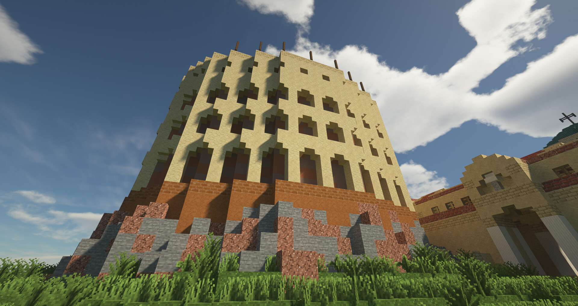 A roman arena in Minecraft Minecraft Map