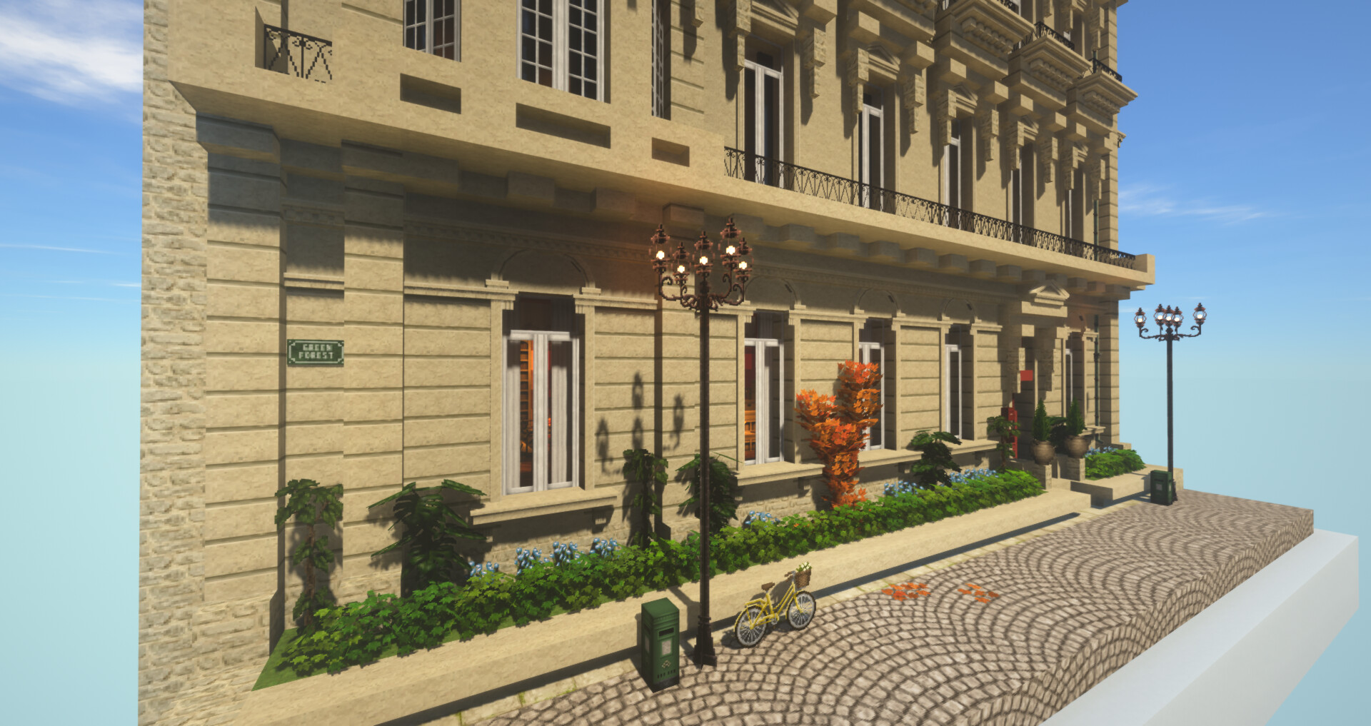 HAUSSMANIAN BUILDING / FULLY FINISHED / (COCRICOT) 1.12.2 Minecraft Map