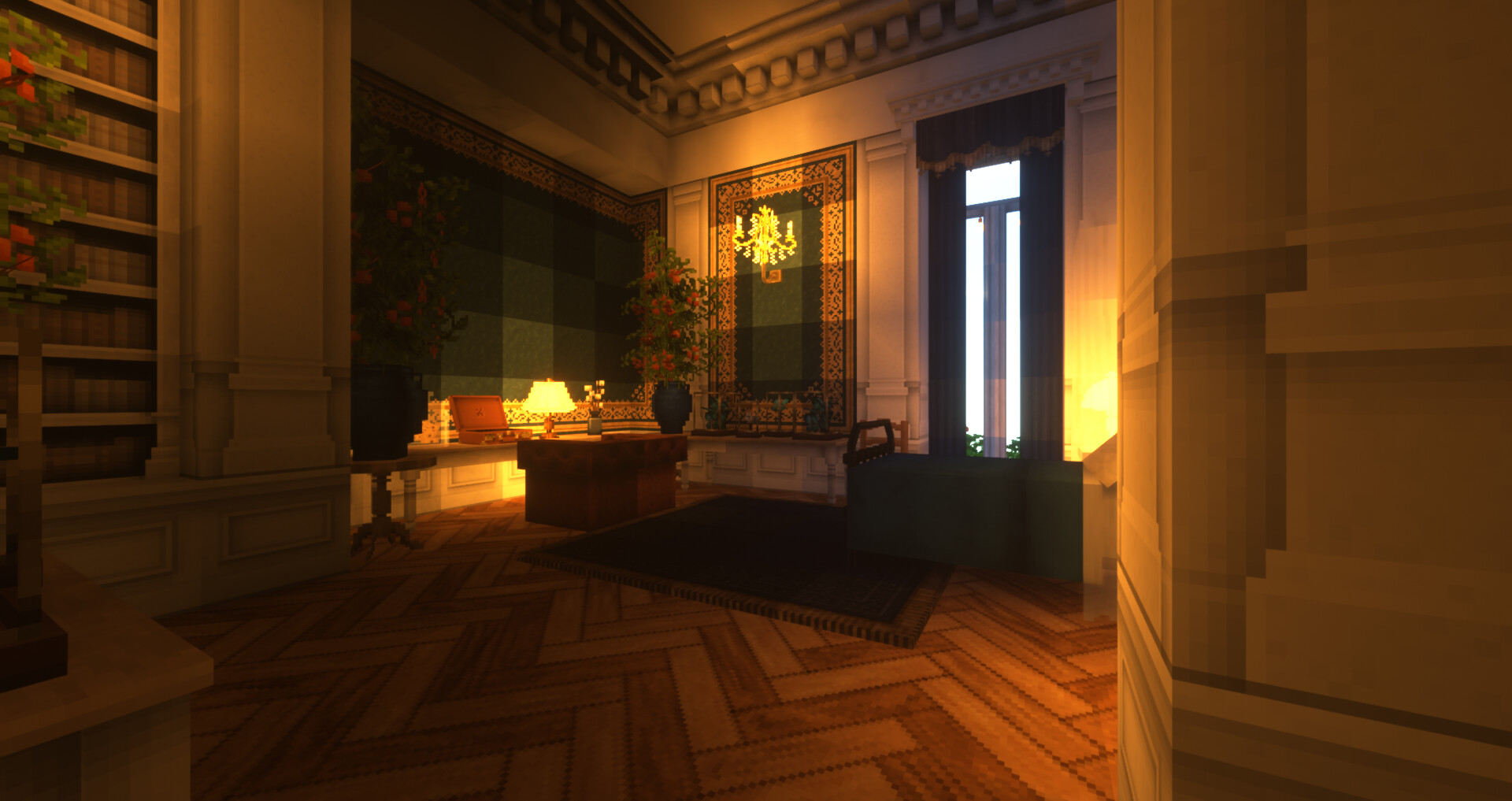 HAUSSMANIAN BUILDING / FULLY FINISHED / (COCRICOT) 1.12.2 Minecraft Map