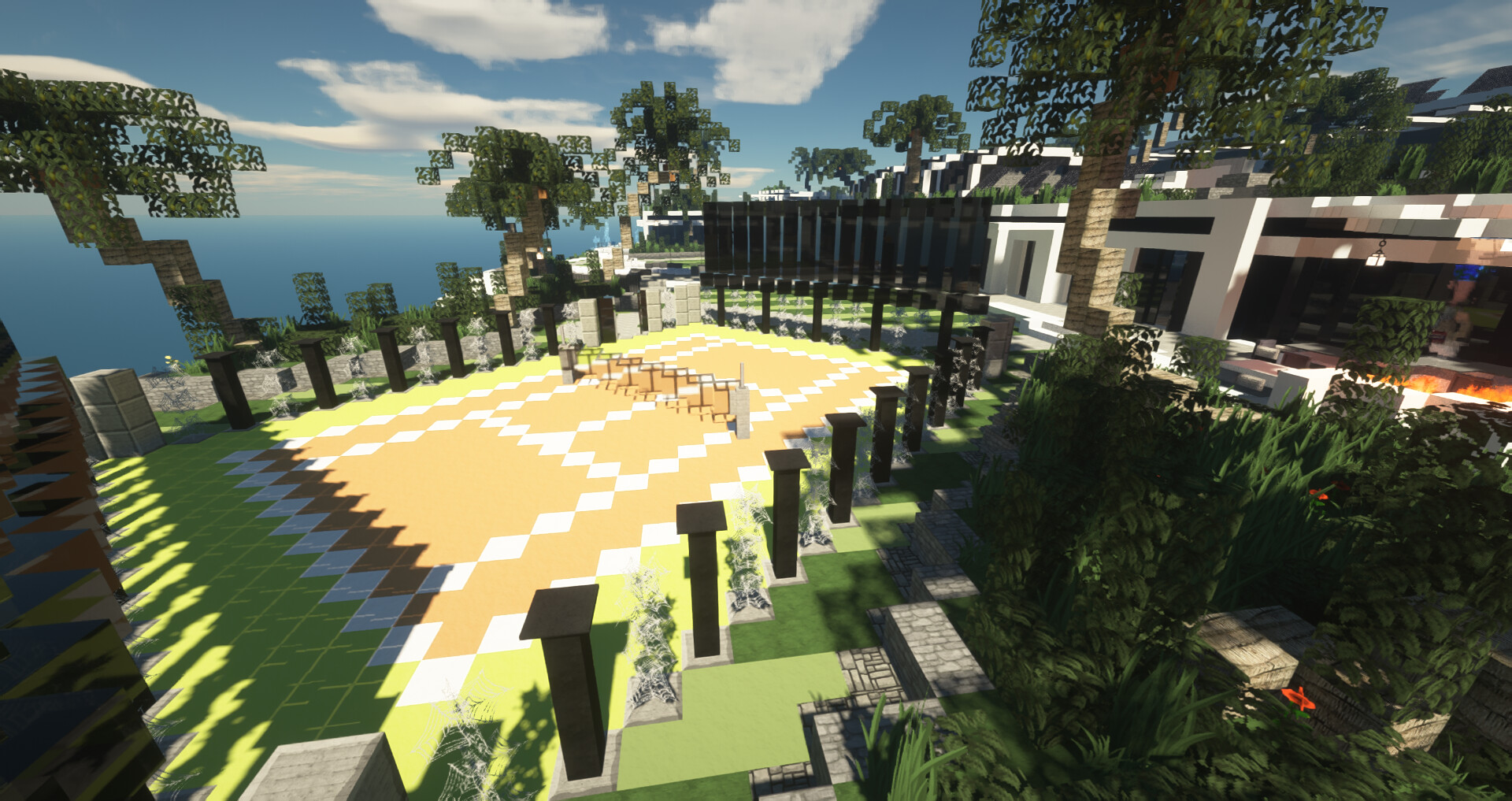 Modern Super mansion 2021 / NEW INTERIERS / +DOWNLOAD Minecraft Map