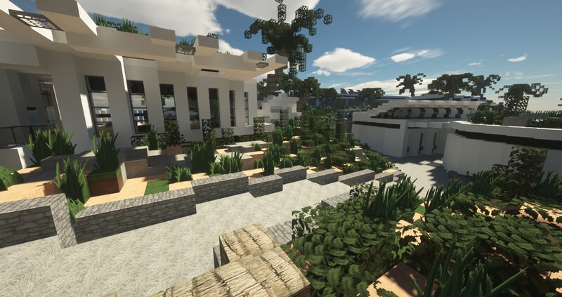 Modern Super mansion 2021 / NEW INTERIERS / +DOWNLOAD Minecraft Map