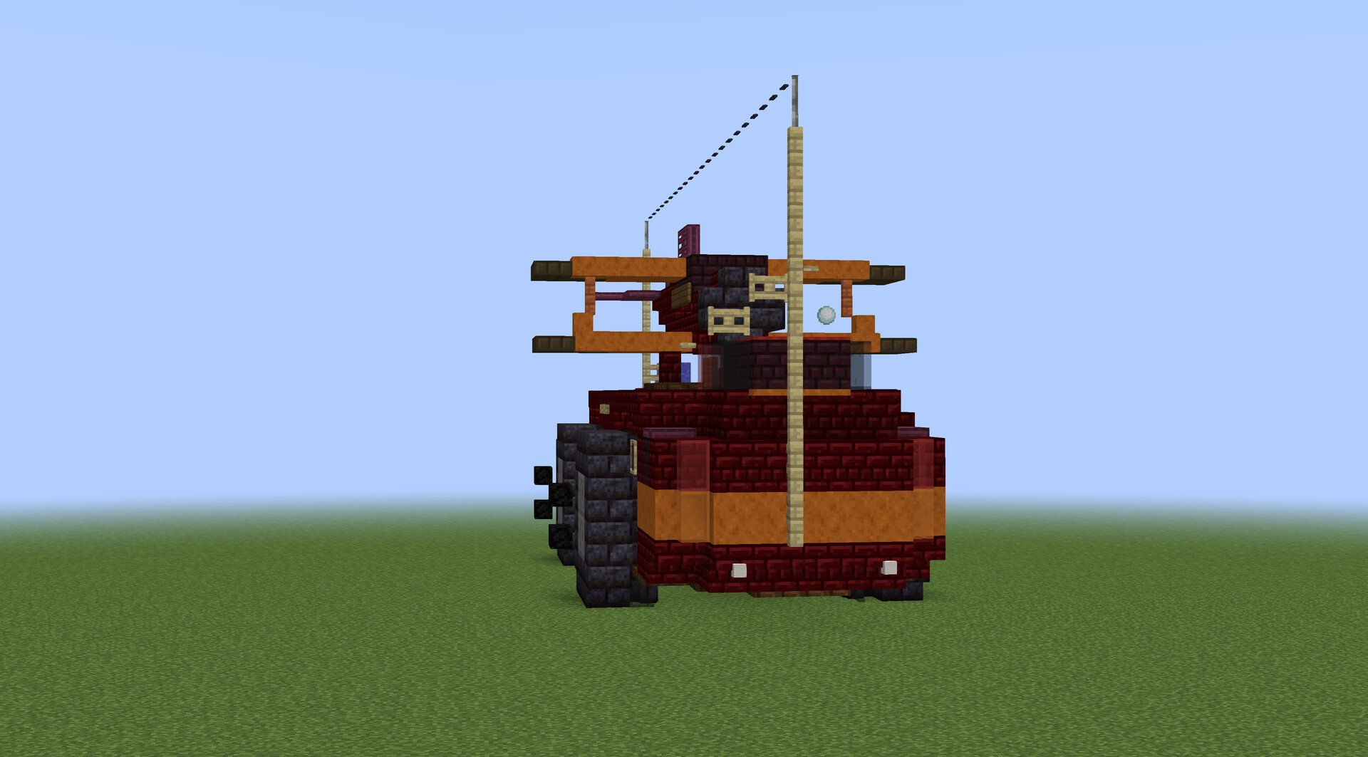 Antarctic Snow Cruiser 1.5:1 scale Minecraft Map