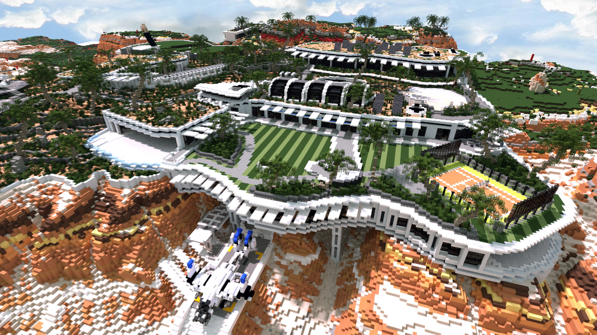 Modern Super mansion 2021 / NEW INTERIERS / +DOWNLOAD Minecraft Map