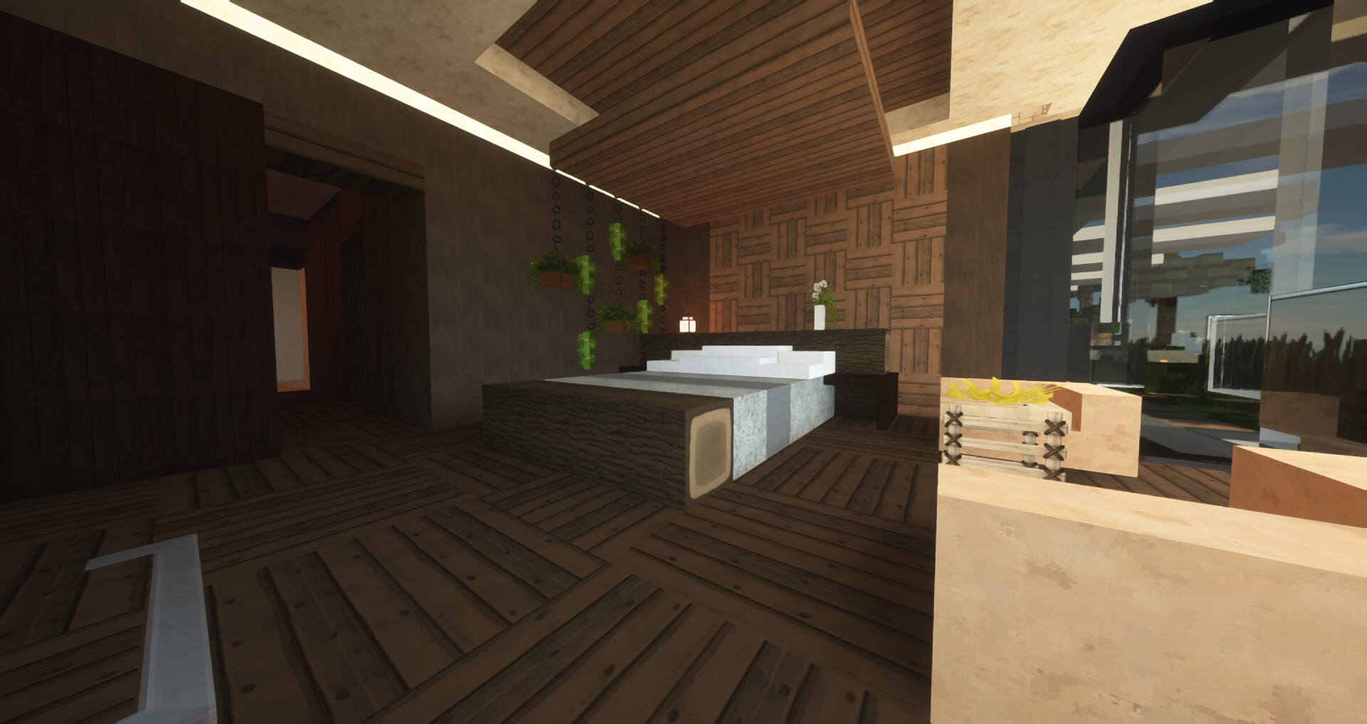 Modern Super mansion 2021 / NEW INTERIERS / +DOWNLOAD Minecraft Map