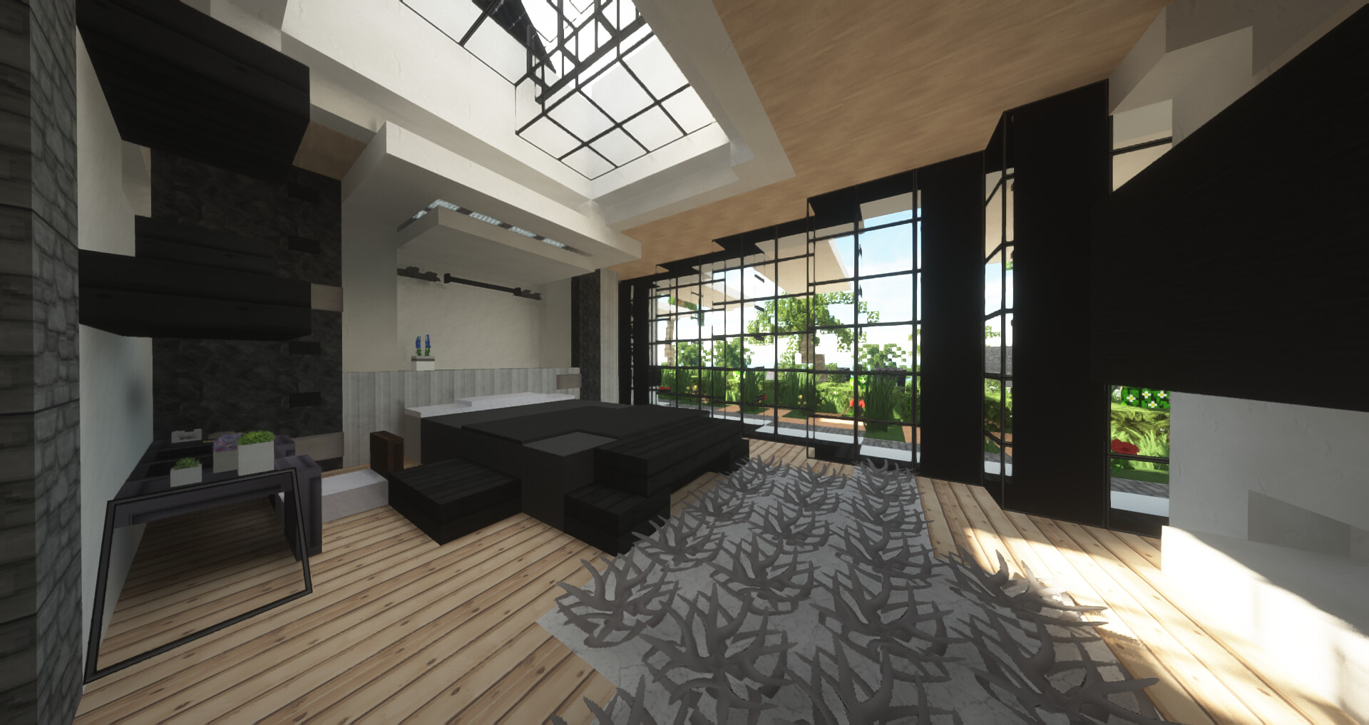 Modern Super mansion 2021 / NEW INTERIERS / +DOWNLOAD Minecraft Map