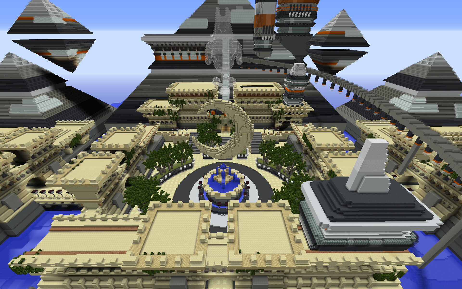 Pyramid Island Minecraft Map