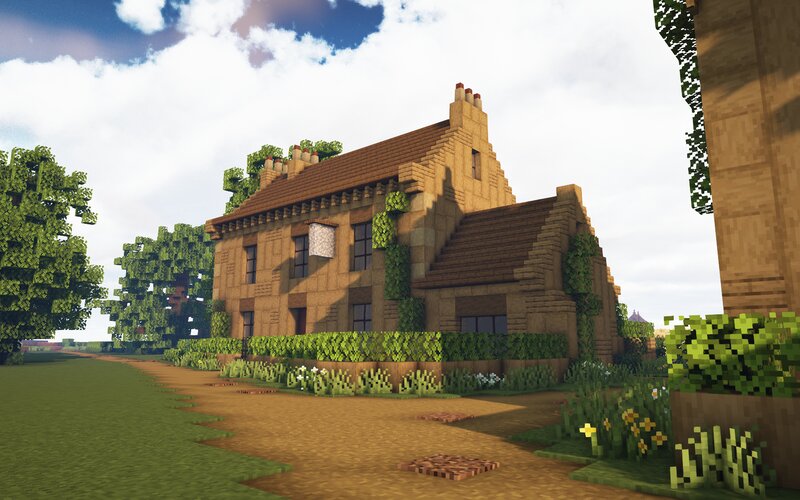 The Plough Shed Inn, Edensor Minecraft Map
