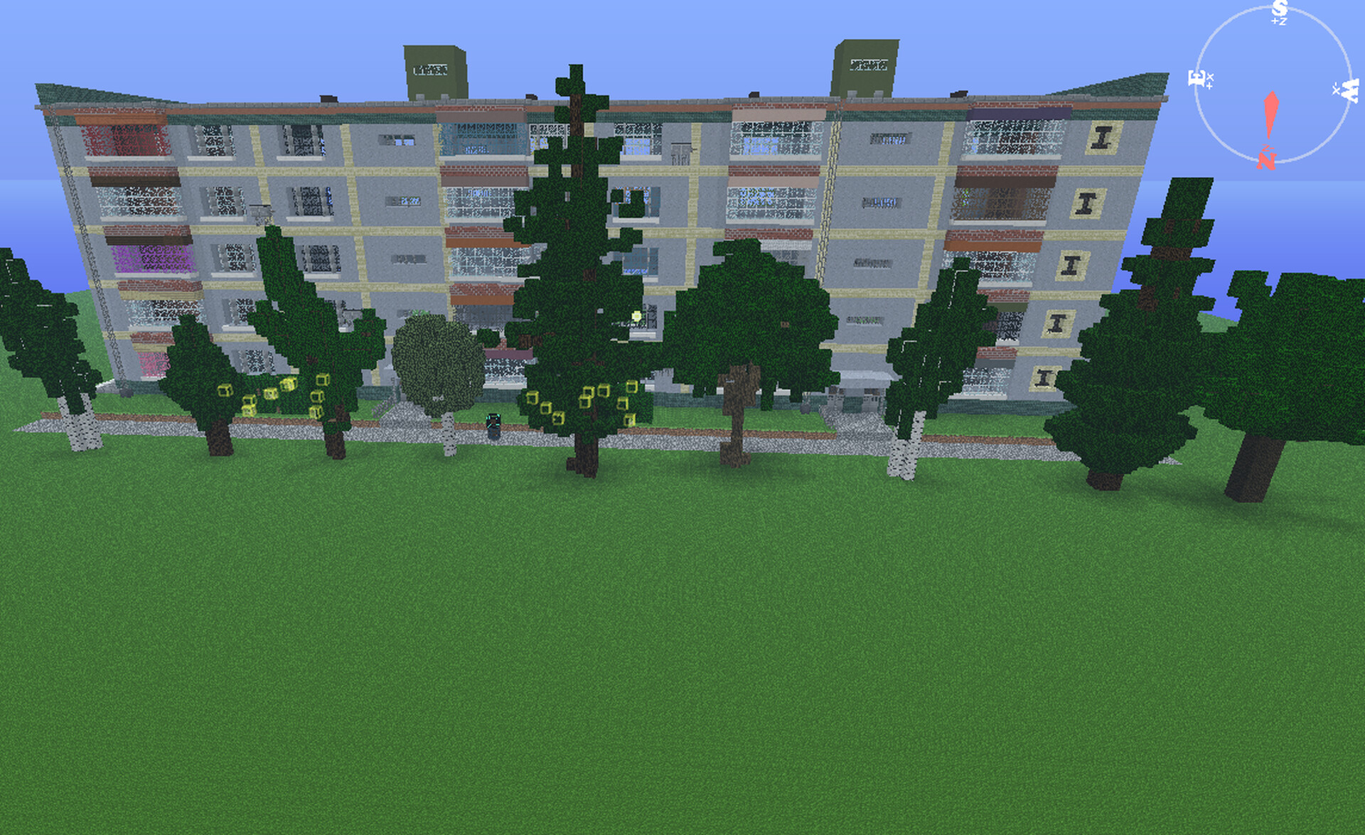 4 floors Soviet Apartment Realistic Residence by Anderbest Minecraft Map