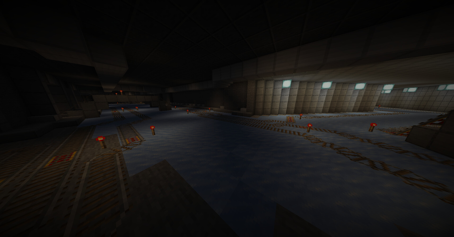 Midgar (Ice Boat Racing Track) Minecraft Map