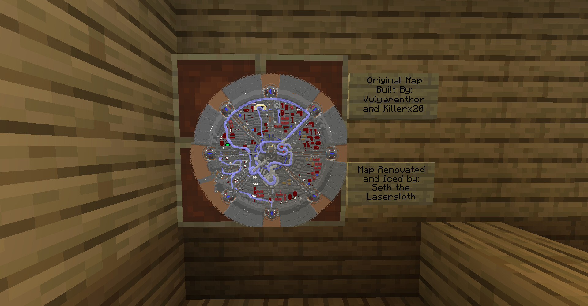 Midgar (Ice Boat Racing Track) Minecraft Map