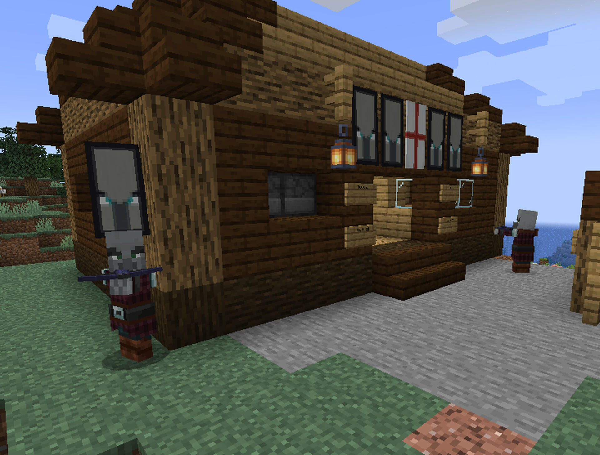 illager base Minecraft Map