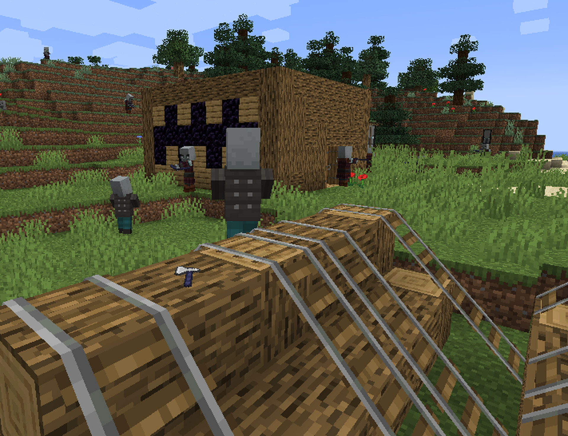 illager base Minecraft Map