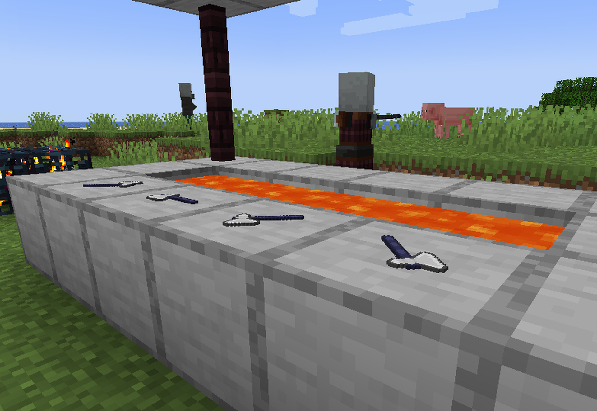 illager base Minecraft Map