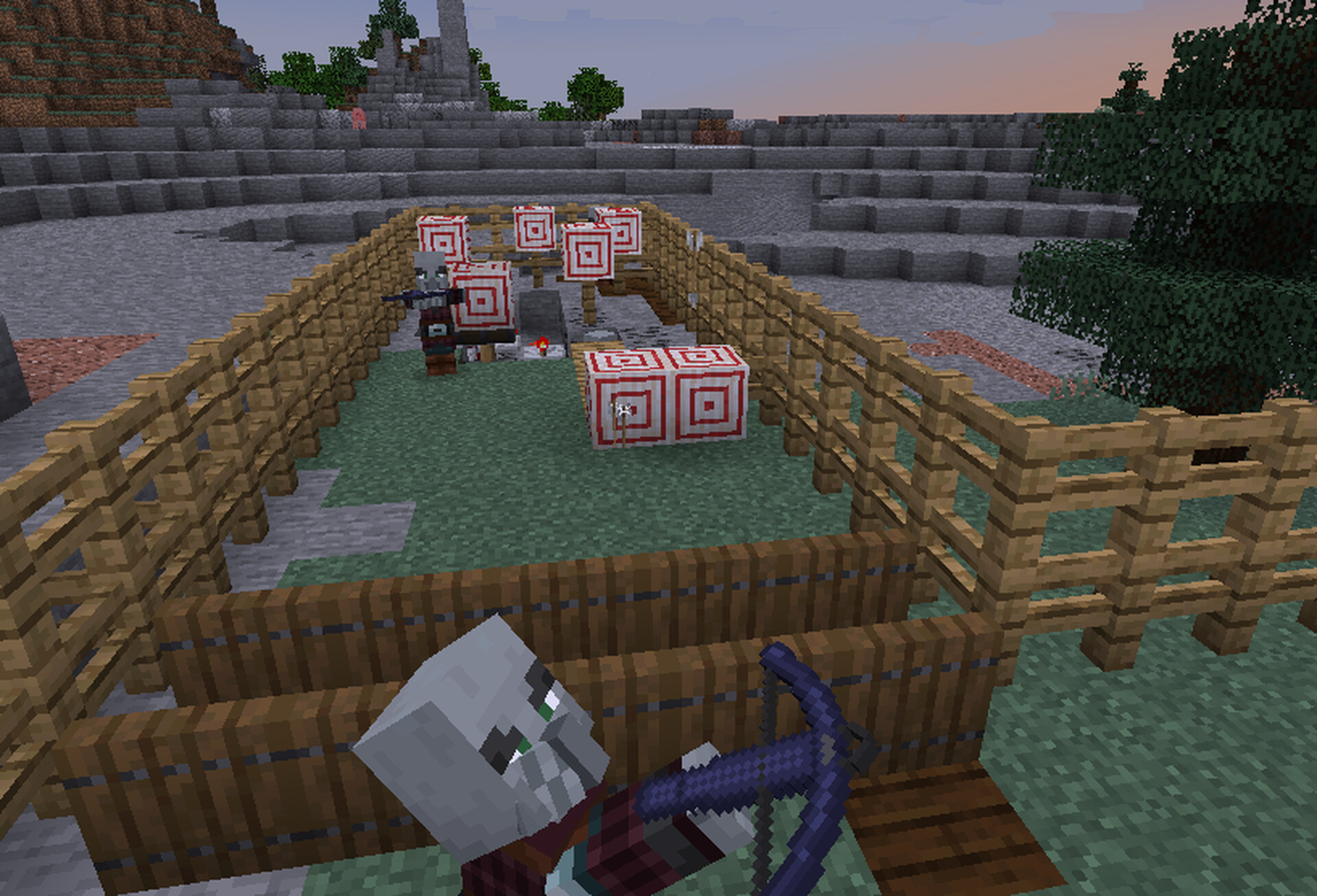 illager base Minecraft Map