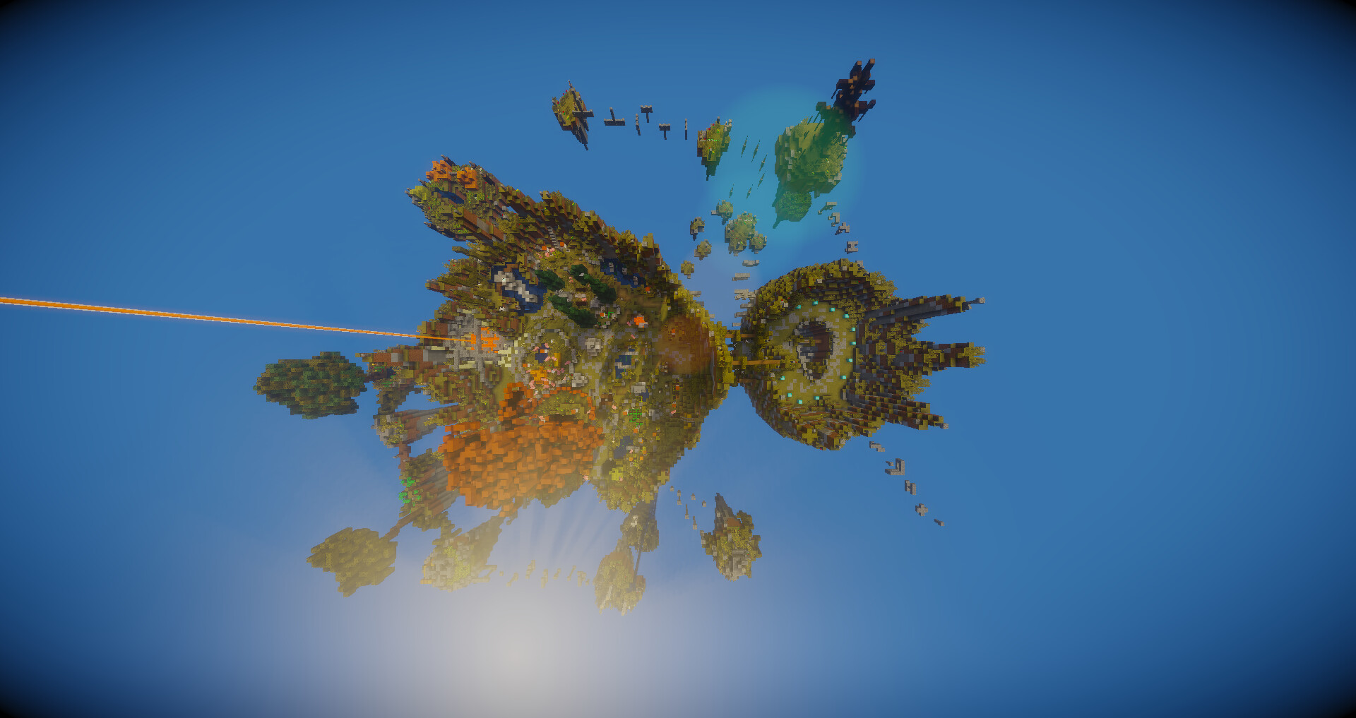 SkyBlock lobby. Minecraft Map