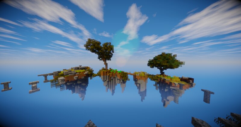 SkyBlock lobby. Minecraft Map