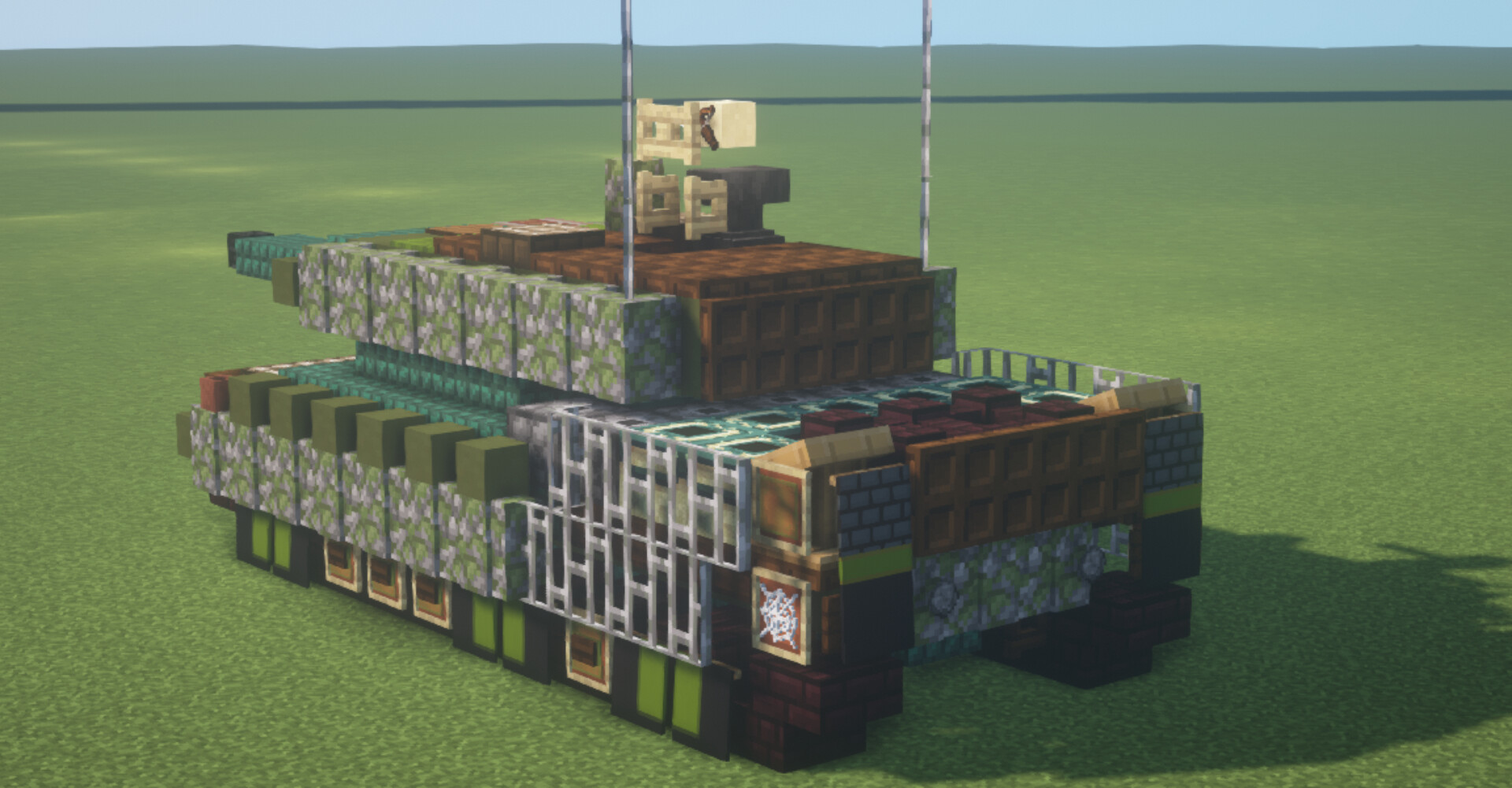 Panzer 87 RUAG (Swiss) (1.5:1 Scale) Minecraft Map