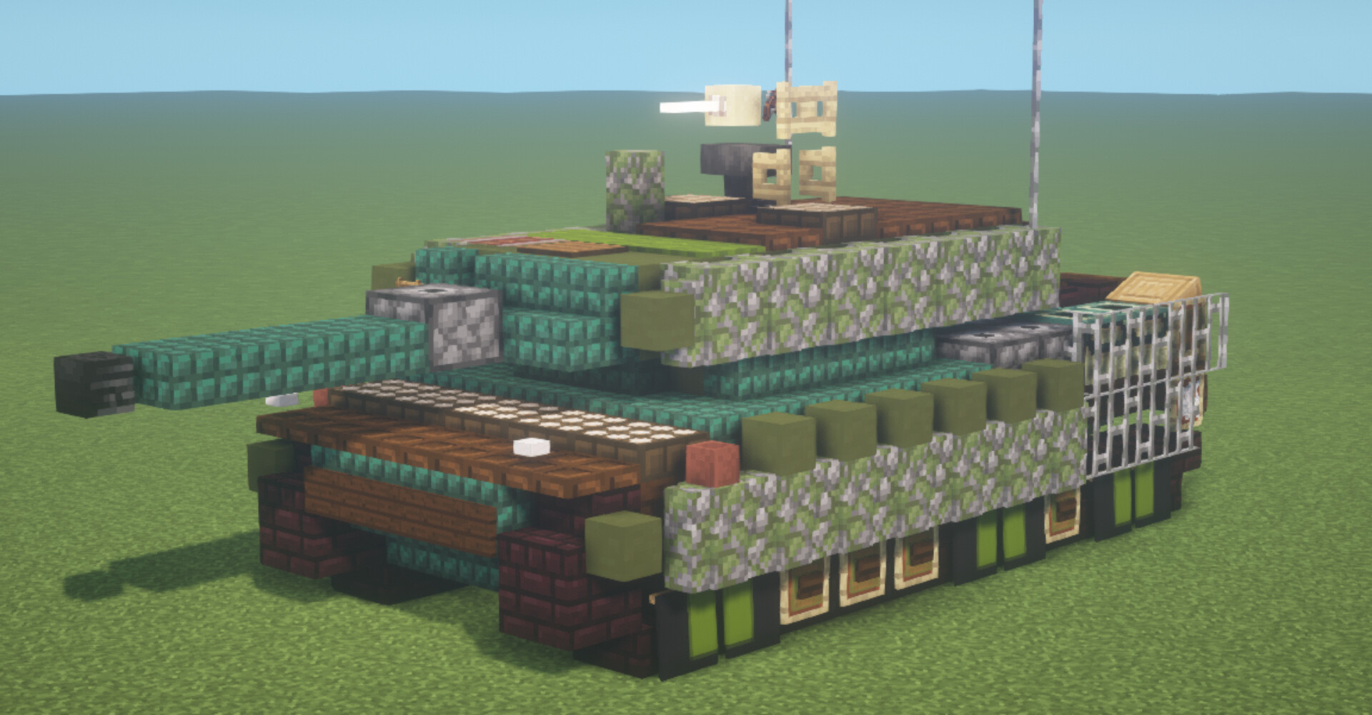 Panzer 87 RUAG (Swiss) (1.5:1 Scale) Minecraft Map