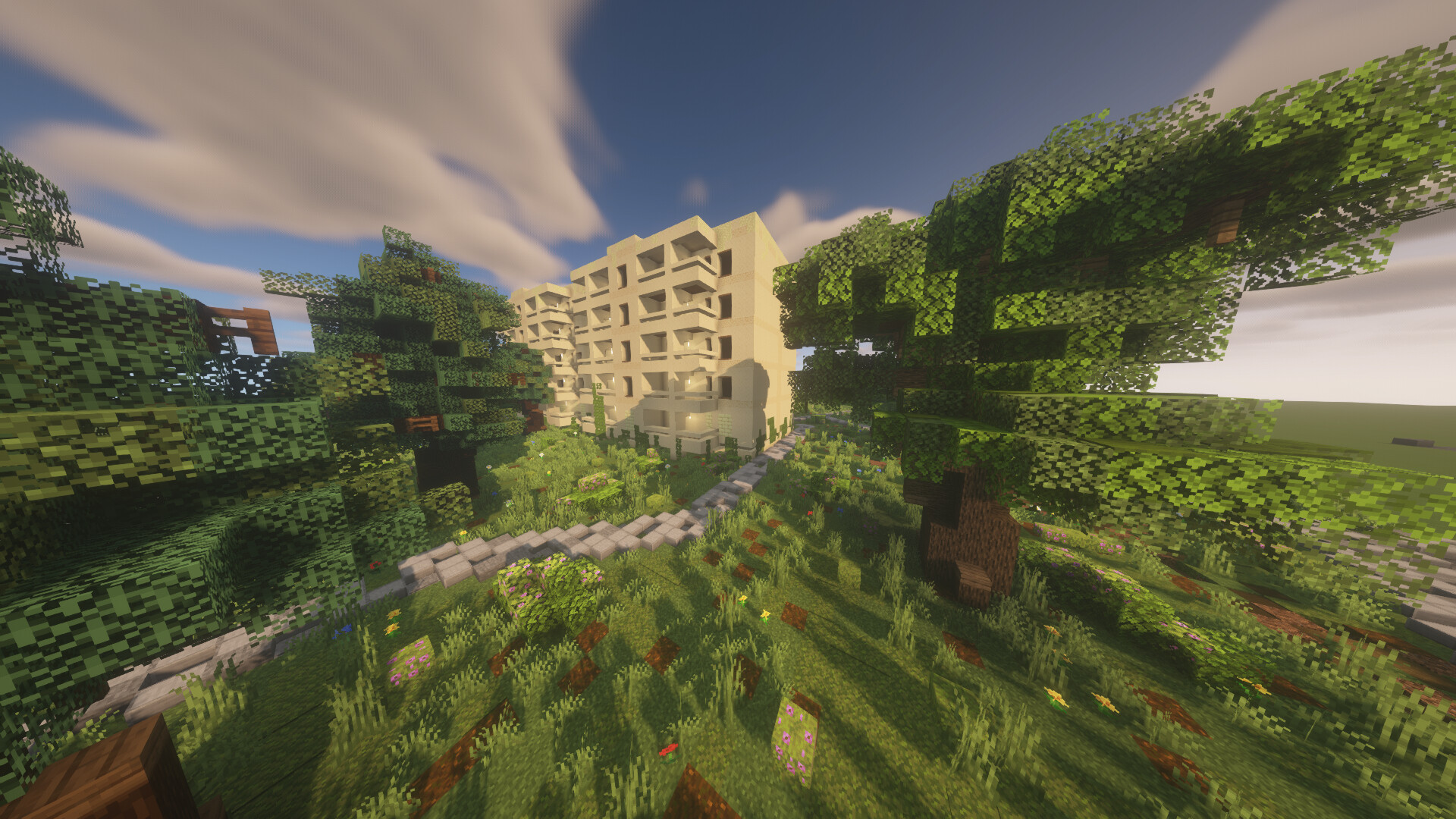 Khrushchyovka (Russian apartment building) Minecraft Map